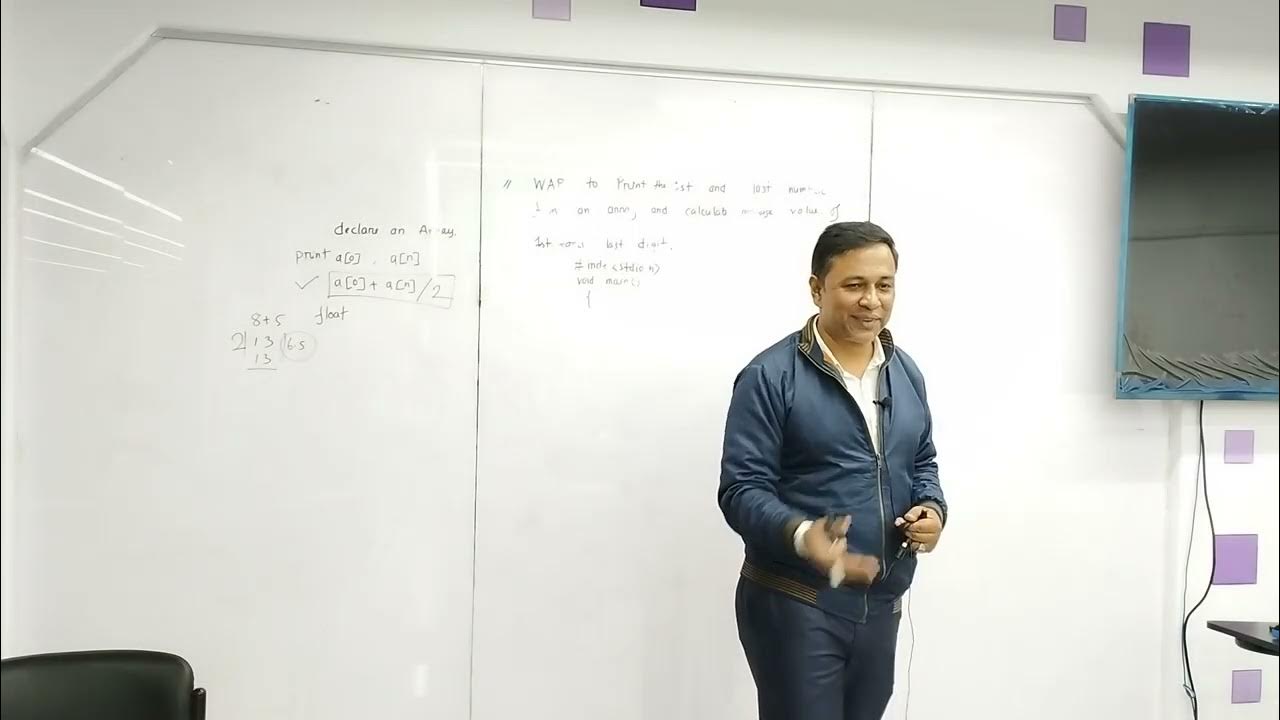 Structured Programming Language | Lecture-18 | CSE | Ahsan Arif | University of Scholars - YouTube