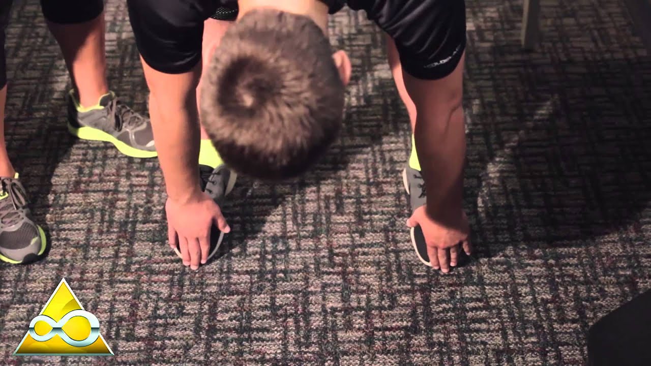 Standing Forward Bend Mobility Test - YouTube
