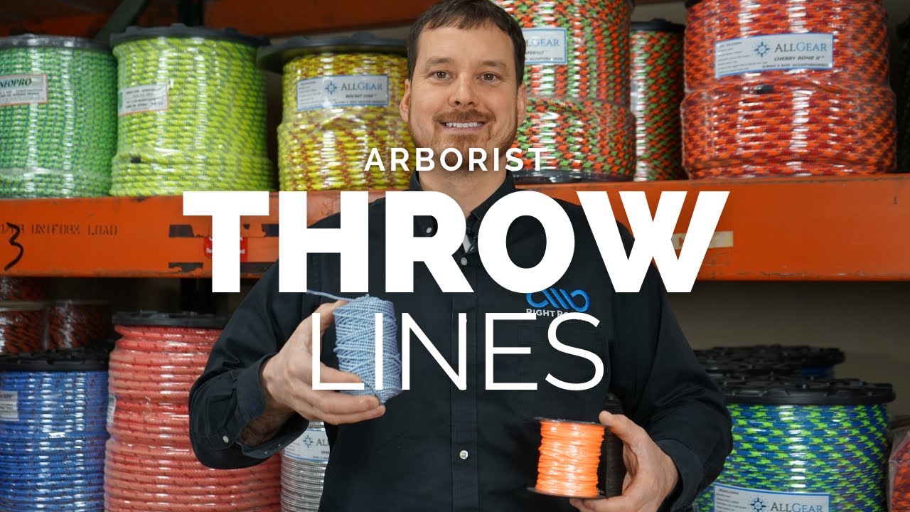 Arborist Throw Lines | Arborist Climbing Gear | Tree Care - YouTube