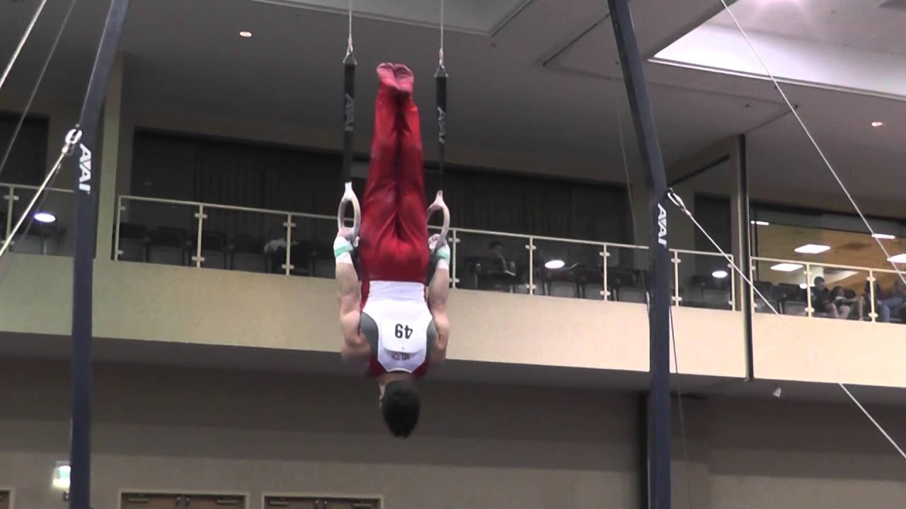 Sean Melton - Still Rings - 2014 Winter Cup Prelims - YouTube