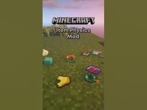 Minecraft Item Physics Mod! - YouTube