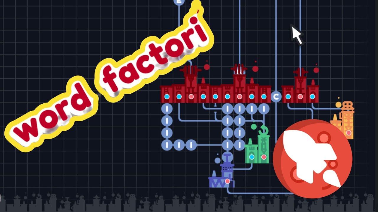 Word Factori - Build Letters and Words with Little Factories! - YouTube