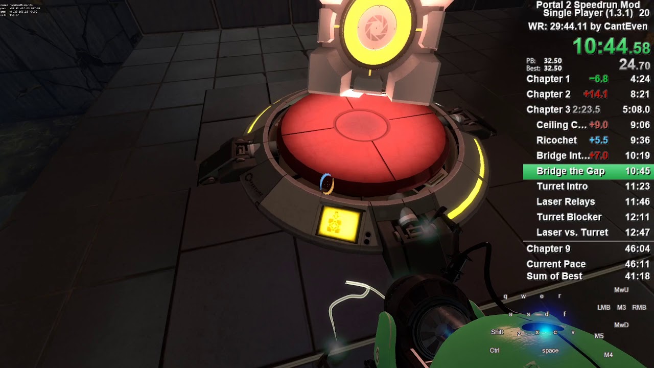 Portal 2 Speedrun mod 46:03.417 - YouTube