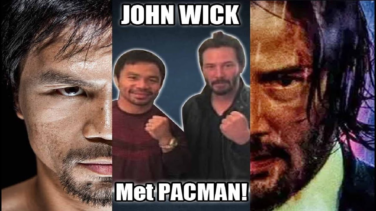 When John Wick Met Pacman! | Ang Dahilan Ng Pag Bisita Ni Keanu Reeves ...