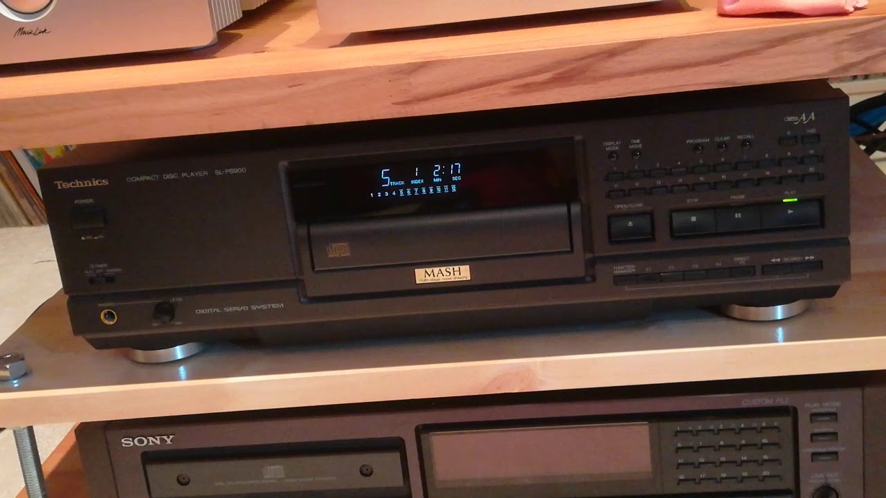 TECHNICS SL-PS 900 CD-Player - YouTube