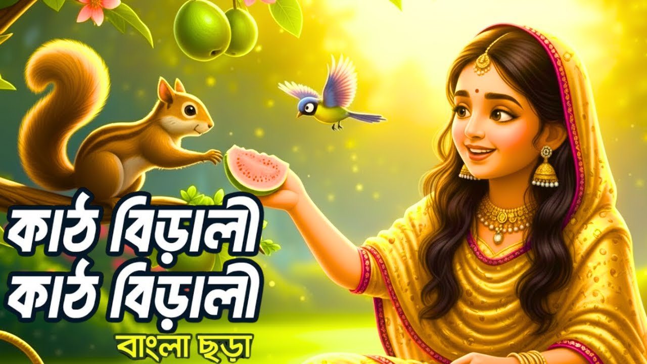 Kath Birali Kath Birali কাঠবিড়ালী কাঠবিড়ালী Bangla Cartoon Bengali ...