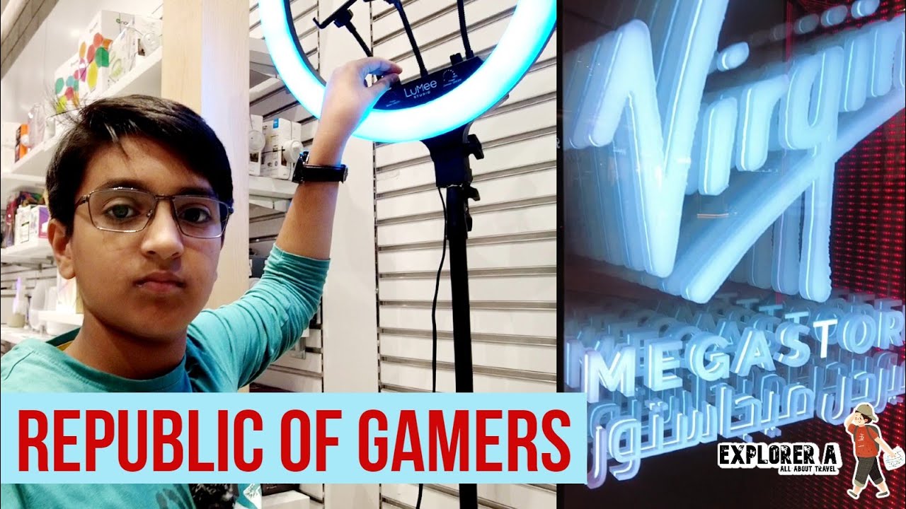 Republic of Gamers | ROG | Virgin Megastore | The Avenues Kuwait - YouTube