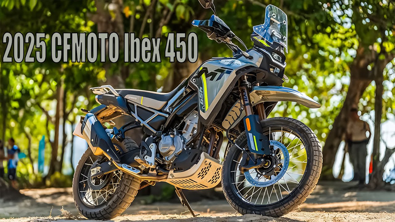 "2025 CFMOTO Ibex 450: The Ultimate Lightweight Adventure Bike?" - YouTube
