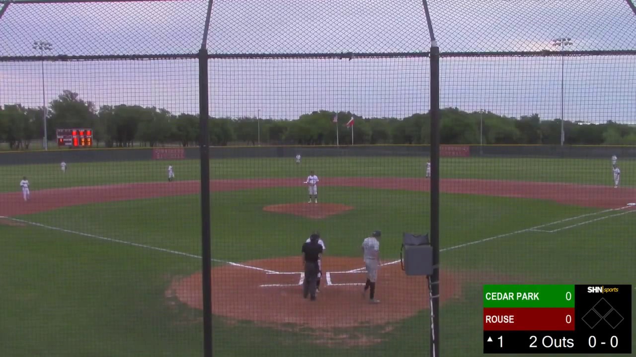 High School Baseball - Cedar Park Timberwolves vs. Rouse Raiders - 4/12 ...