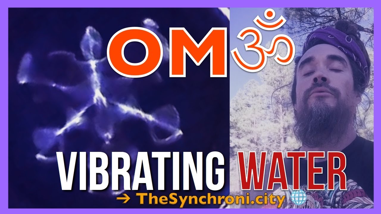 Vibrating Water: Mantra Cymatics - Chanting OM ૐ (Version 2A) - YouTube
