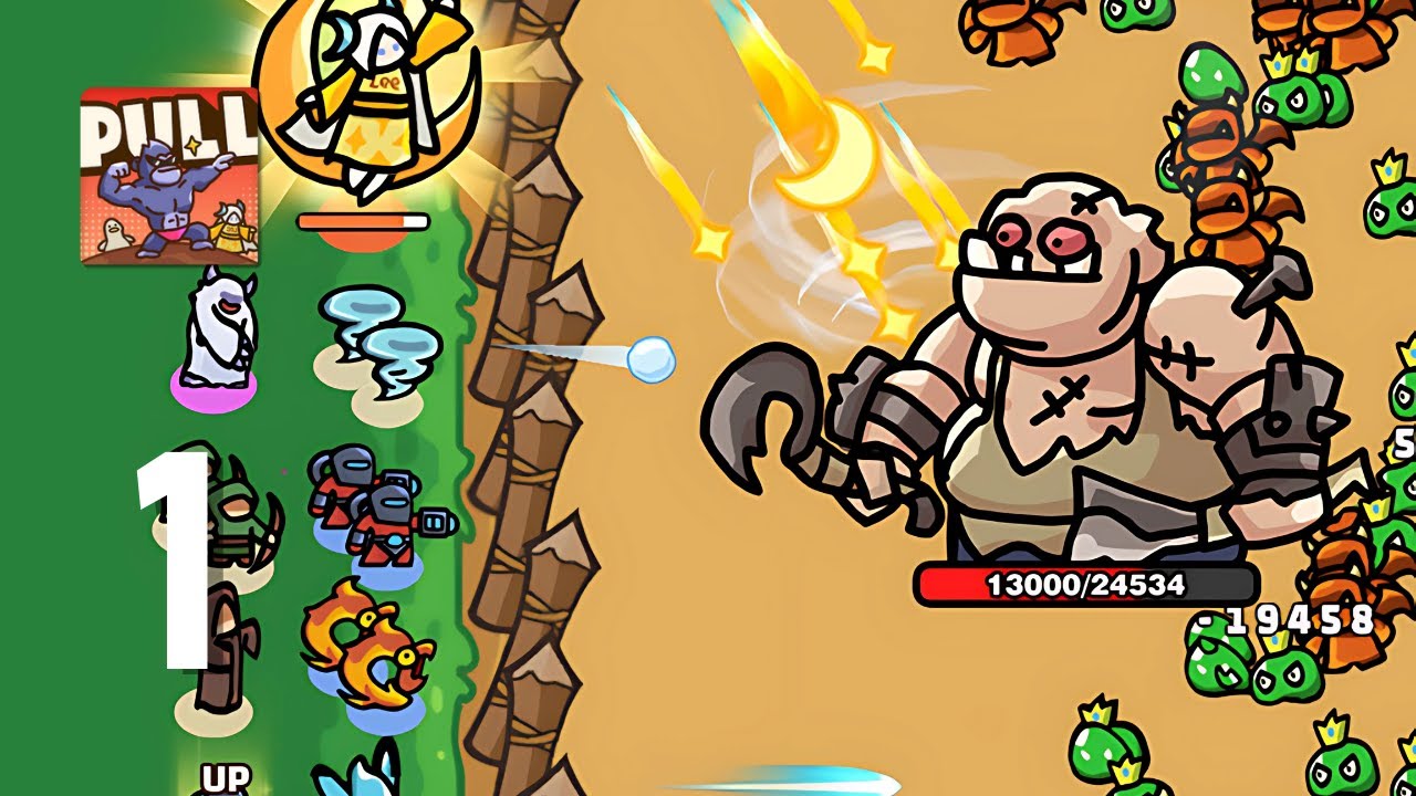 Pull Pull Pull Heroes -TD Game Gameplay Walkthrough Part 1 (Android ...