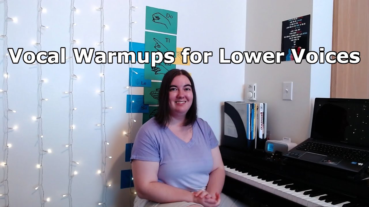 Full Range Vocal Warmups for Lower Voices - YouTube