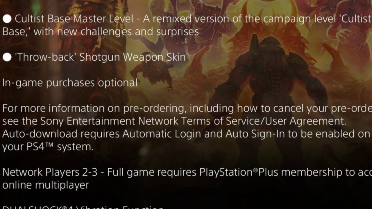 DOOM Eternal Pre-Order Bonus Features Remixed Campaign Level - YouTube