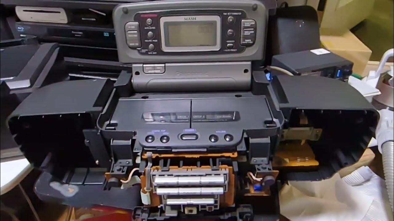 CDラジカセRX-DT07、分解してみた。 - YouTube