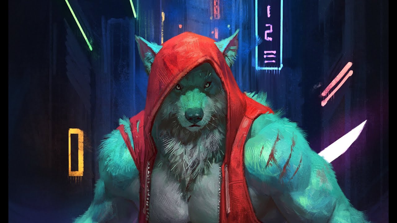 Silas Werewolf Timelapse! - YouTube