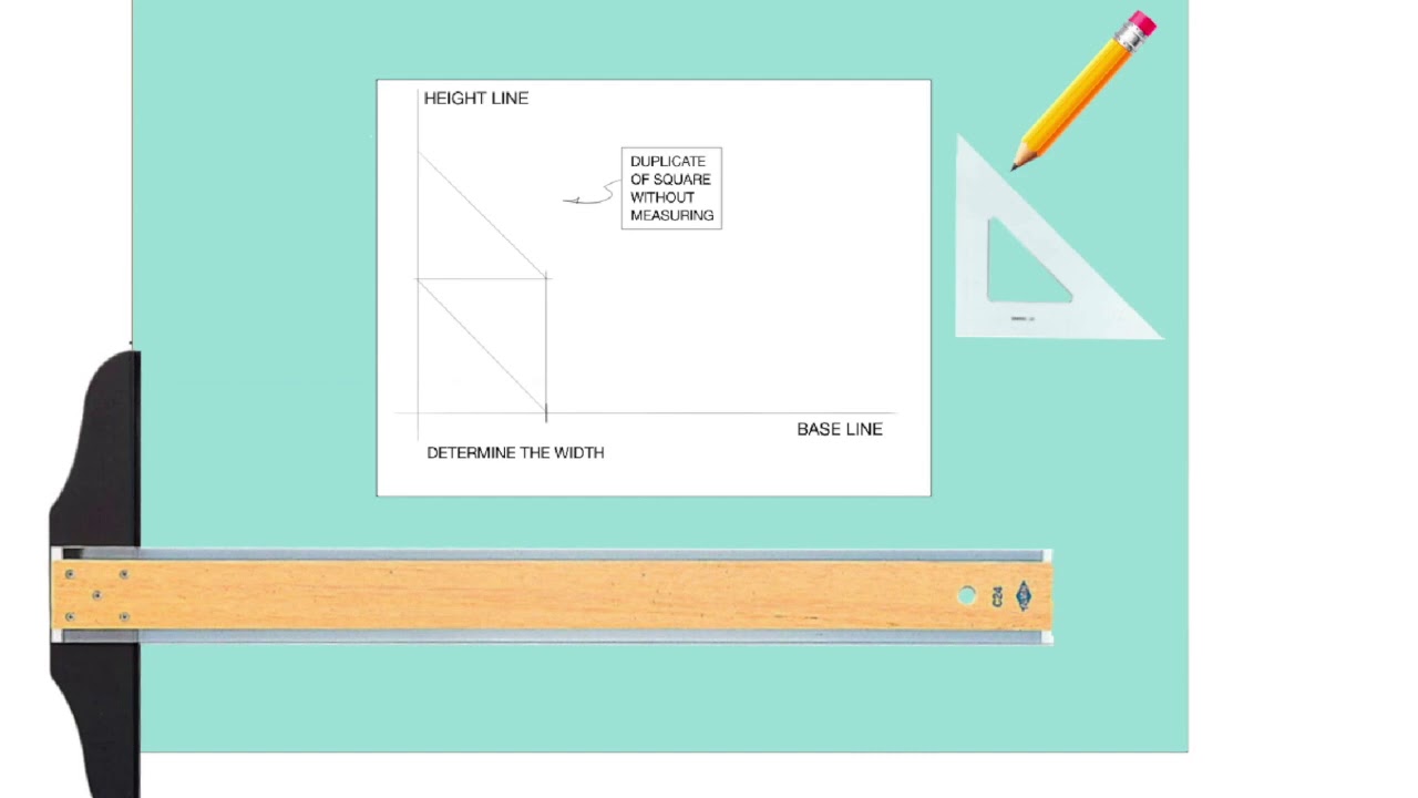 Using the 45 Degree Angle Triangle. - YouTube