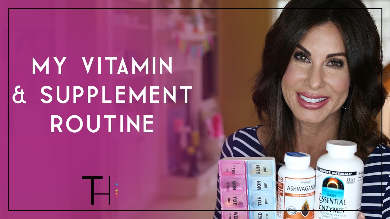 My Daily Vitamin & Supplement Routine | For Health & Beauty - YouTube