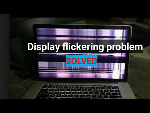 Display flickering problem in laptop | How to solve display flickering ...