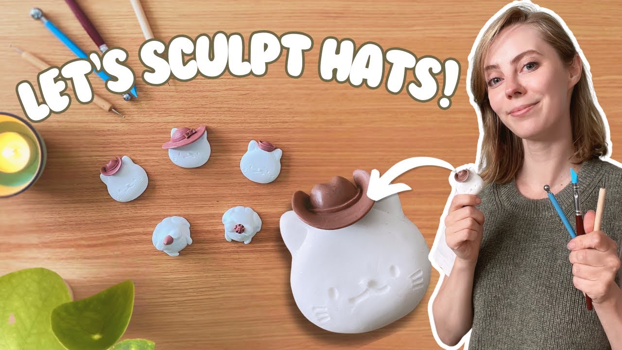 Calm Day Sculpting Hats For Cats and Frogs - YouTube