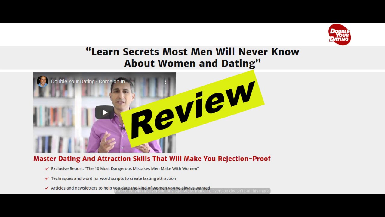 Double Your Dating Review | Real User Reviews of Doubleyourdating.com ...