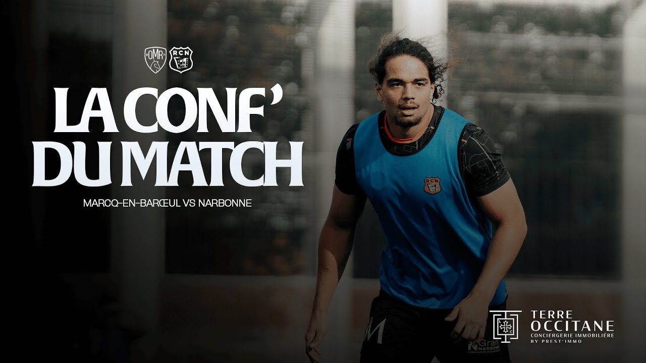 Conf' de match : Marcq-en-Barœul vs Narbonne - YouTube