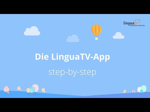 Sprachen Lernen mit der LinguaTV-App | Die wichtigsten Funktionen - YouTube