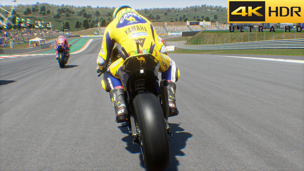 MotoGP 24 - Valentino Rossi Returns To Yamaha M1 Camel #4: 100% Race ...