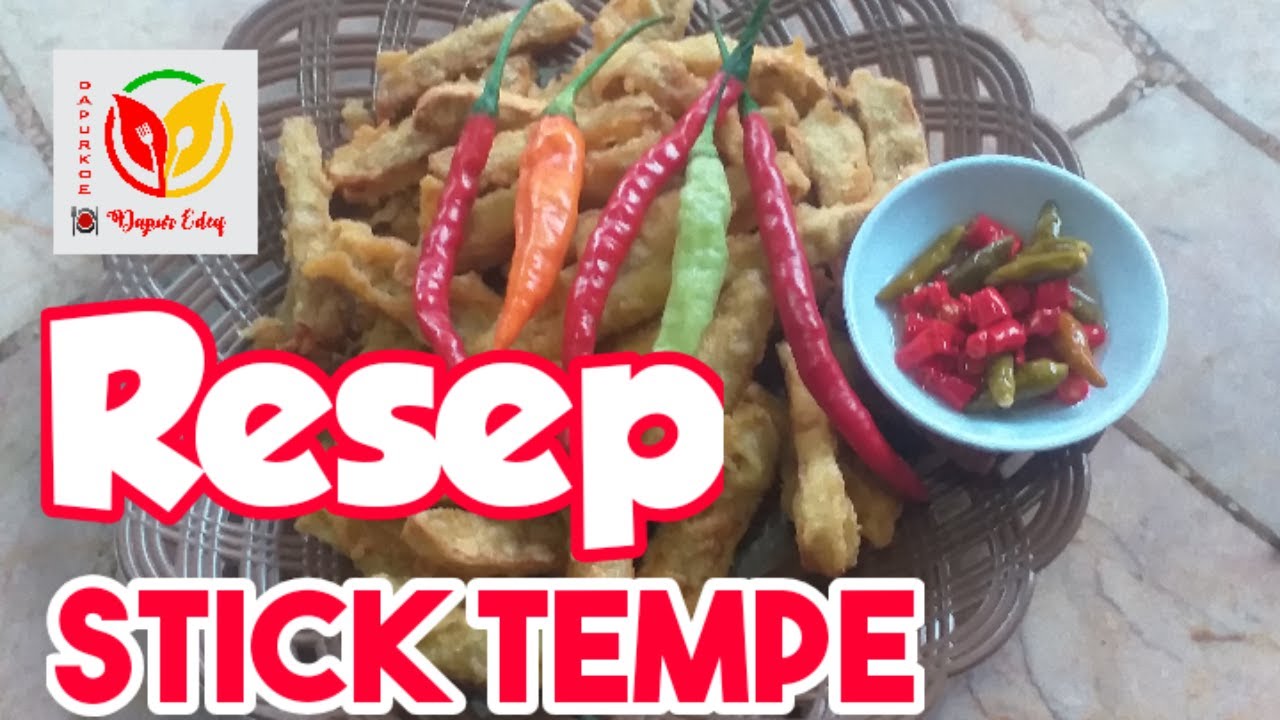 Resep Stick Tempe - YouTube
