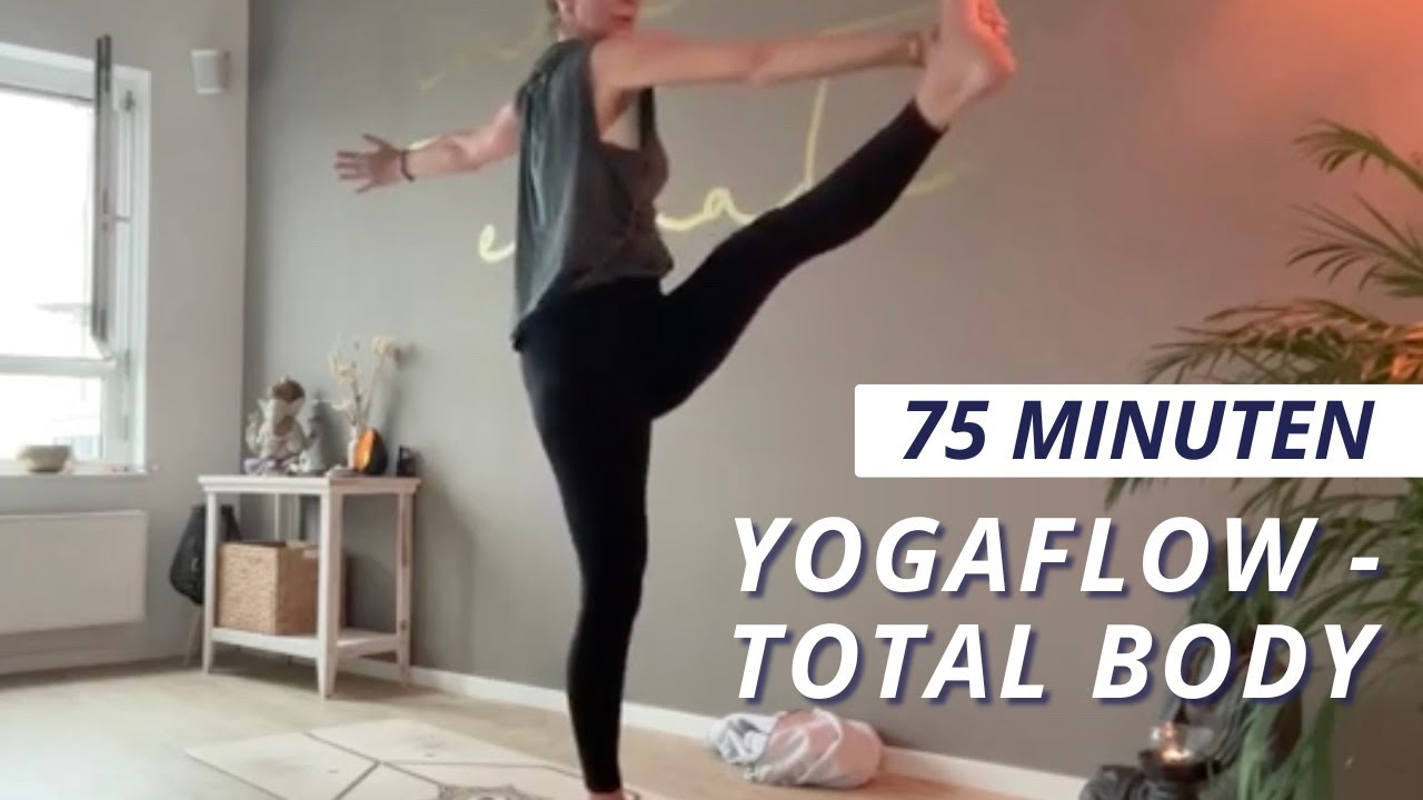 Vinyasa Yoga - Total Body - 75 Minuten - YouTube