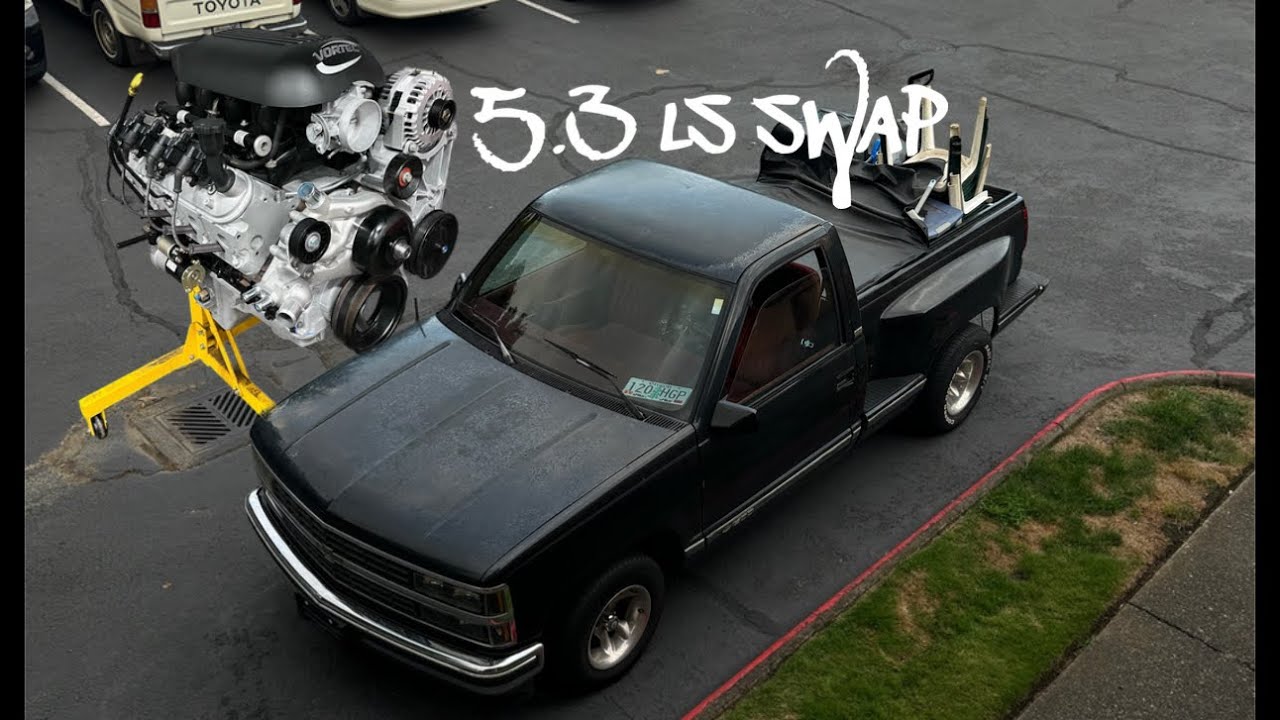 FINALLY GOING TO BE 5.3 LS SWAPPING MY OBS ! - YouTube