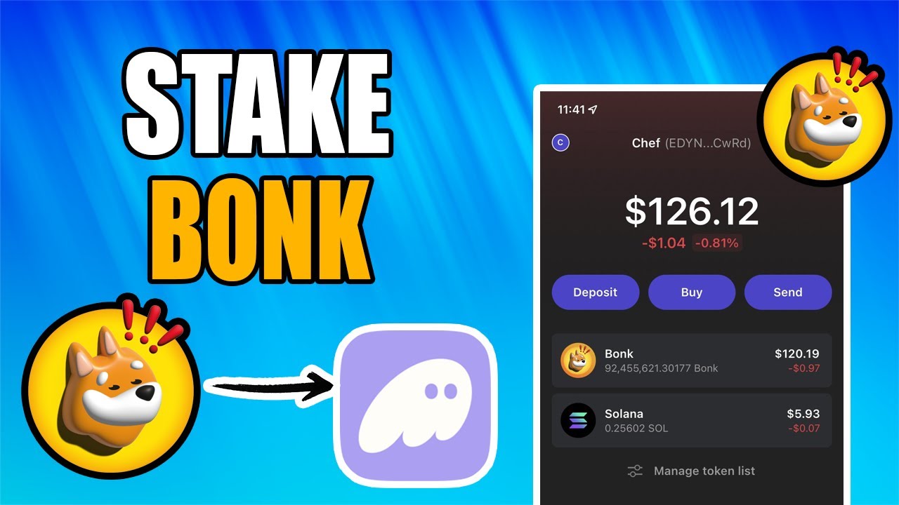 CAN YOU STAKE BONK ON PHANTOM WALLET (Best Method) - YouTube