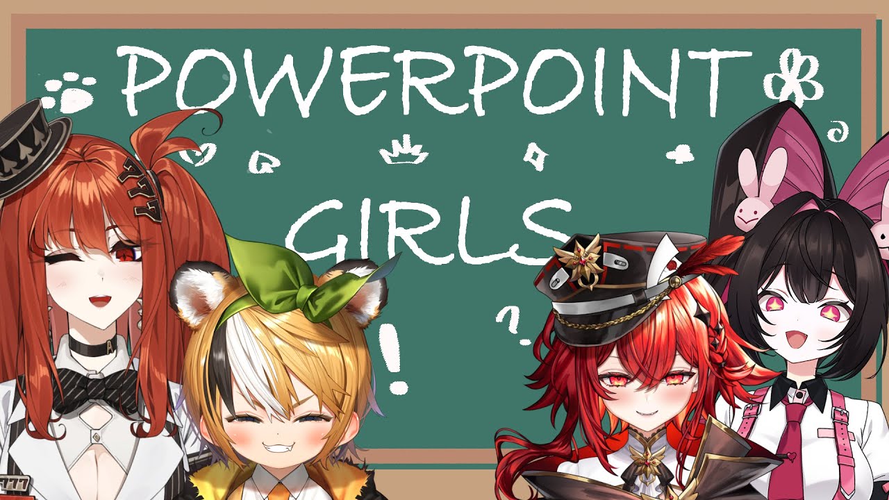 Sharing our WEIRD Interests [Powerpoint Girls w/@TomomiVNU ...