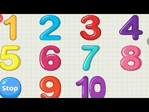 Learn counting 123 Numbers Song | 1234 Number Names | 1 To 10 Counting ...