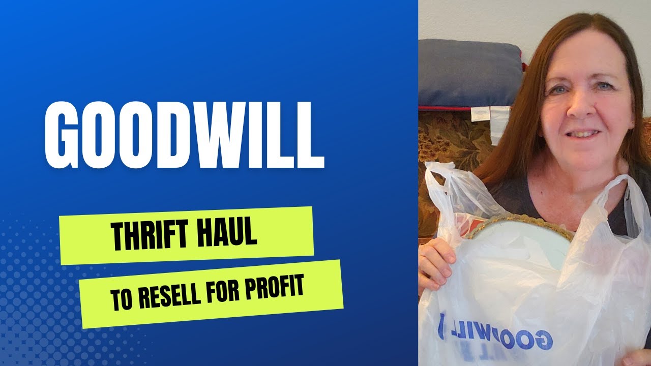 Goodwill Shopping Haul of stuff in the Thrift with me video and much ...