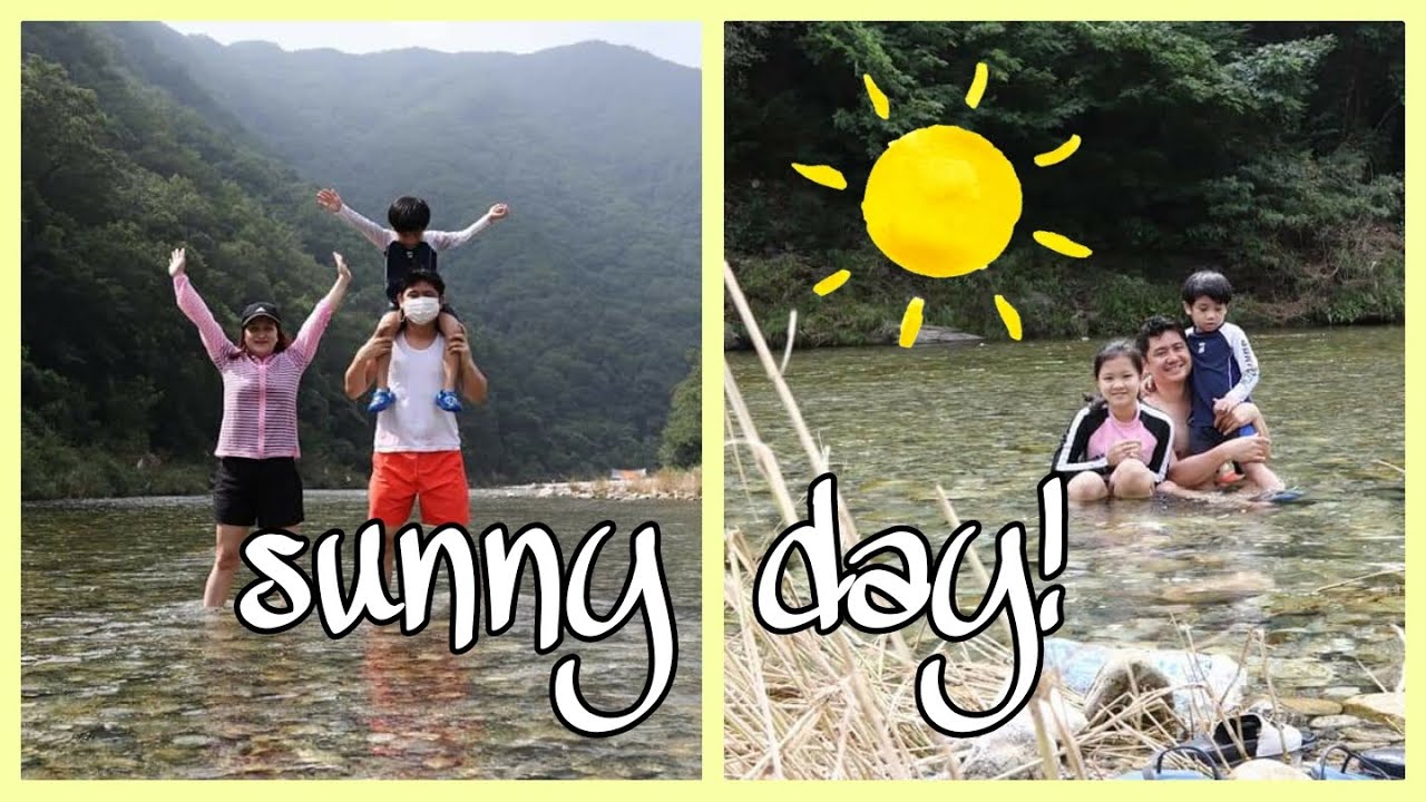 Ilog sa Korea | Sobrang linaw🤩 | #MirandaFamily - YouTube