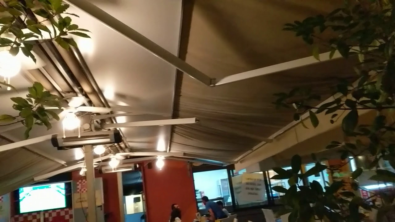 Spinner ceiling fans - YouTube