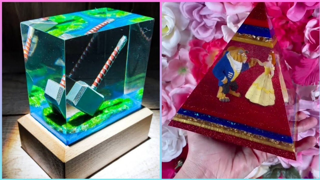 Creative epoxy ideas |#2| so creative peoples | snap creation - YouTube