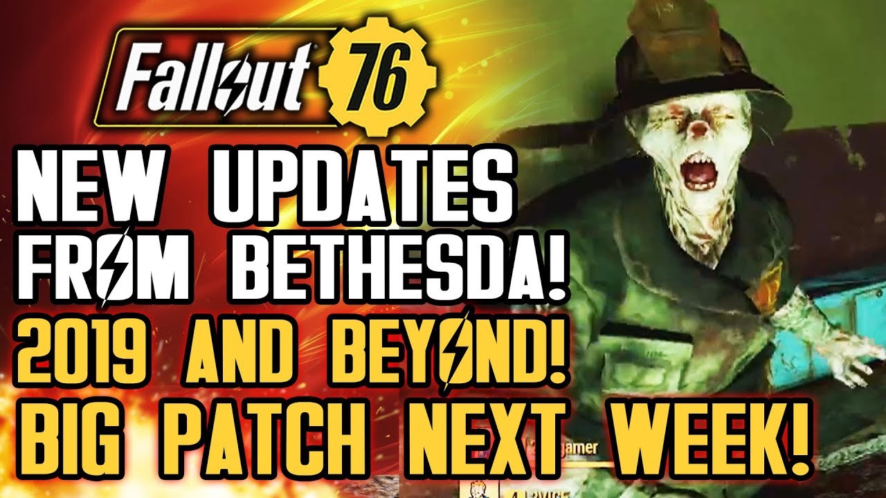 Fallout 76 - Bethesda Gives a New Update About The Future! New Patch ...