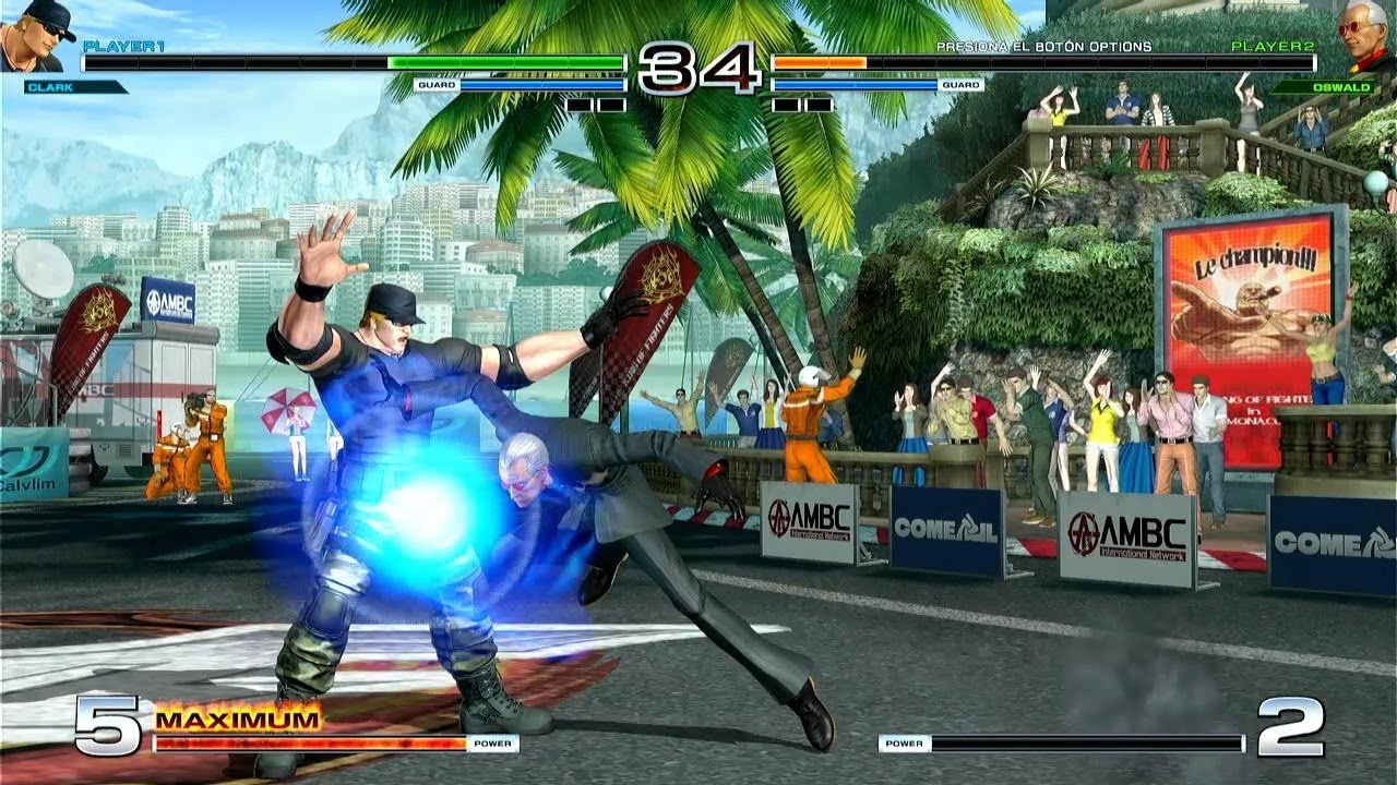CLARK VS OSWALD - KOF XIV - YouTube