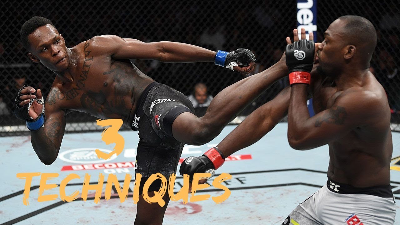 Israel 'The Stylebender' Adesanya | 3 Techniques Done Effectively ...