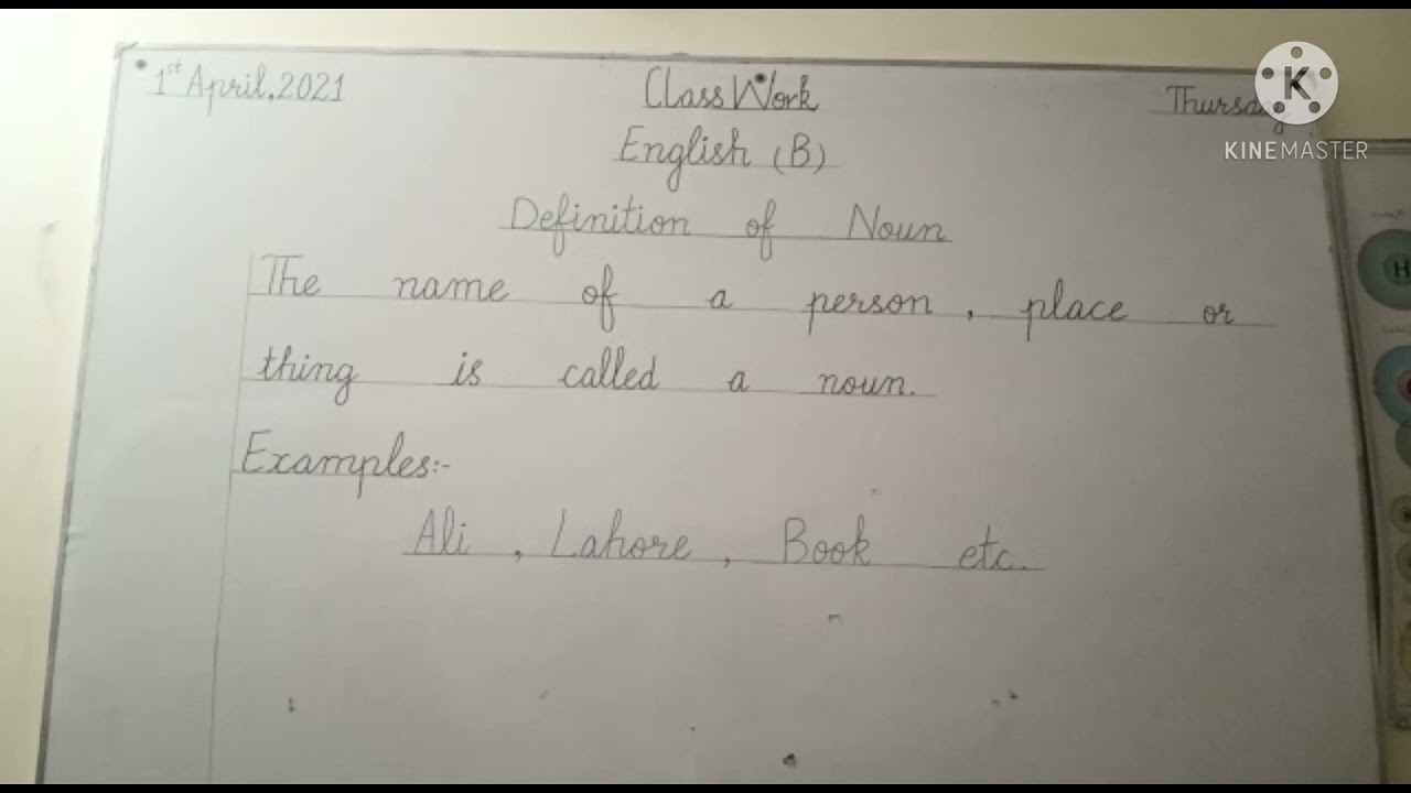 What Is Noun class 1 English B YouTube What Is Noun class 1 English B YouTube
