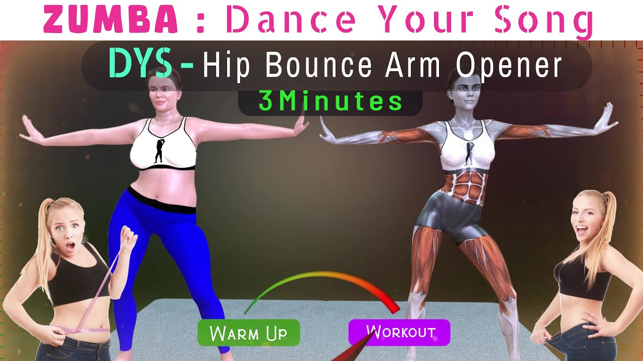 Hip Bounce Arm Opener - Follow The Beat ( FTB) - 3 Minutes Hip / Belly ...