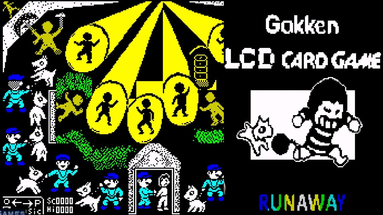 LPrint Runaway LCD Card Game - *NEW* ZX Spectrum 48K 2023 Homebrew game ...