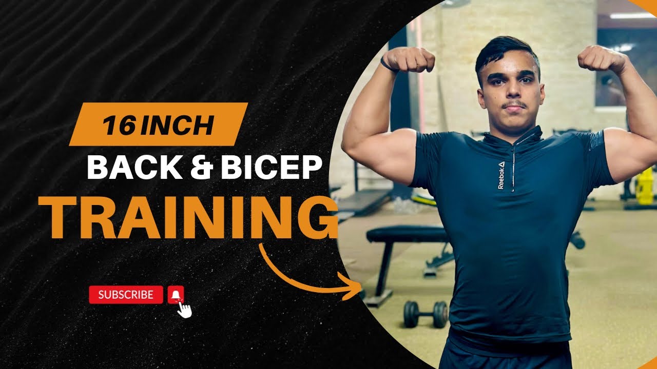 Best Back & Biceps Workout for Mass !! 16 inch Bicep ! 💪 #back #biceps ...