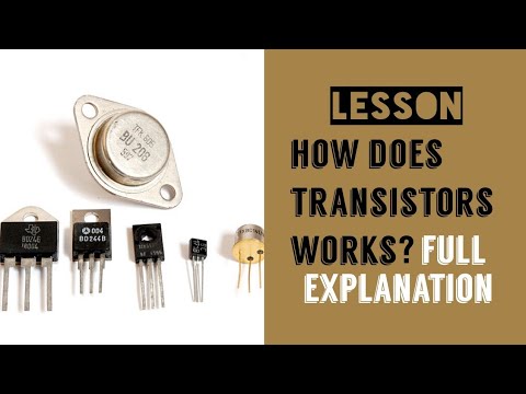How does the transistor actually works? - YouTube