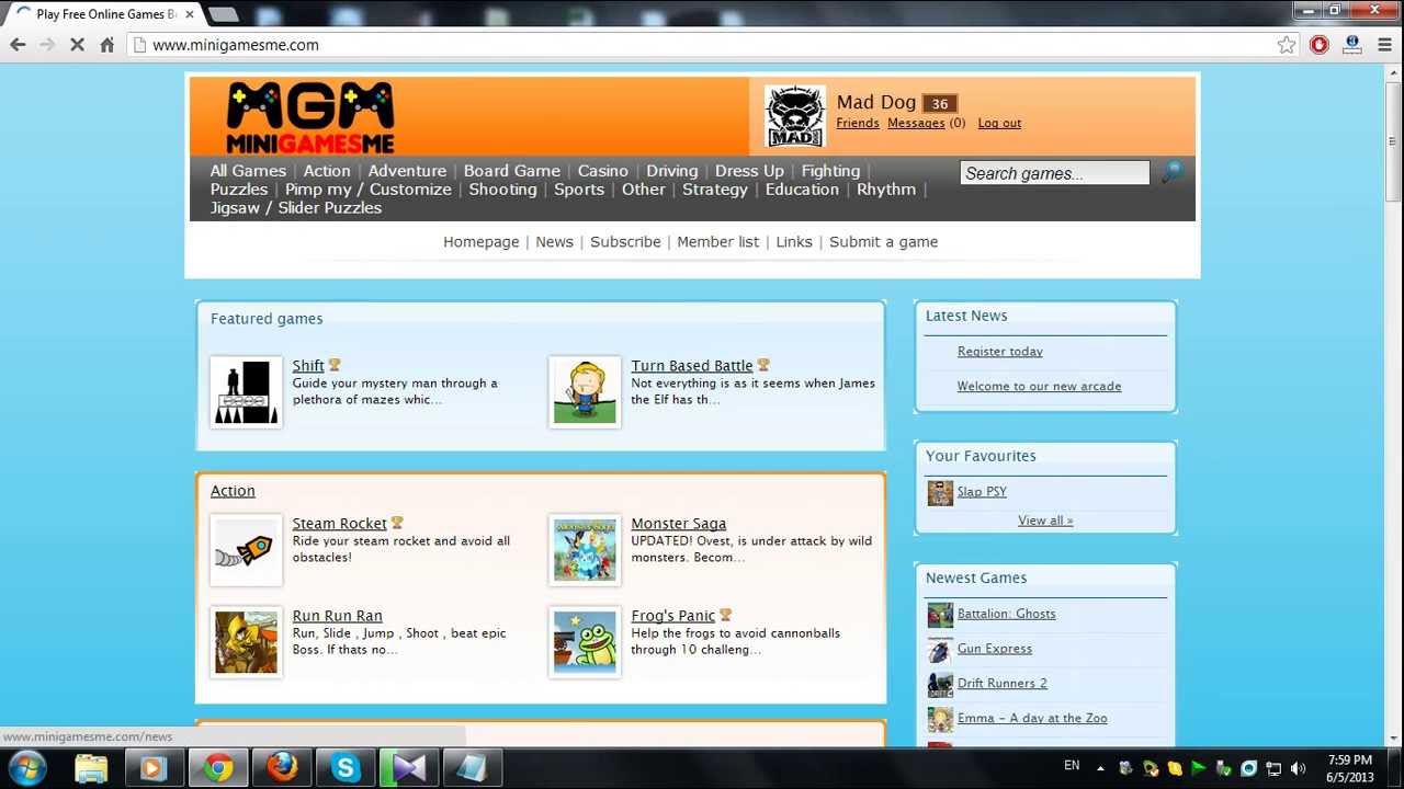 Play Free Online Games Best Internet Game Collection - YouTube
