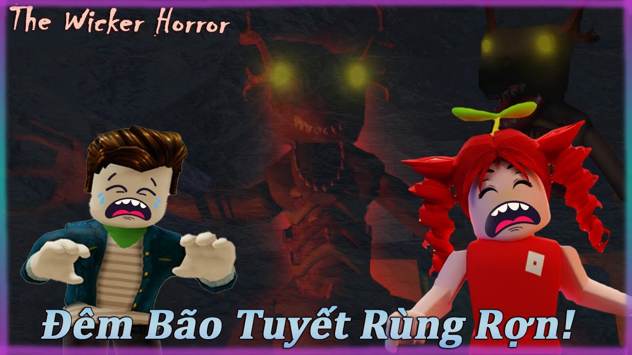 Quái vật Tuần Lộc tấn công tôi trong trận bão tuyết The Wicker Horror ...