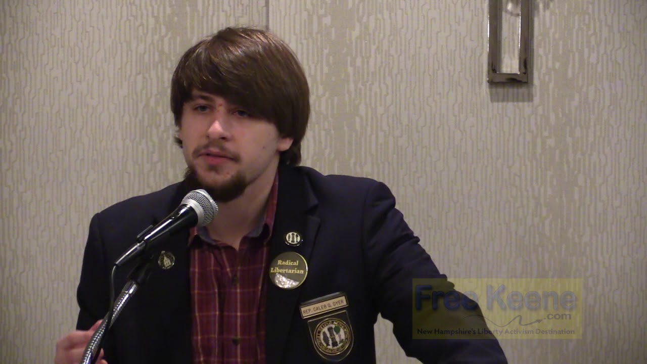 Libertarian State Rep Caleb Dyer Speaks at LPNH 2018 Convention - YouTube