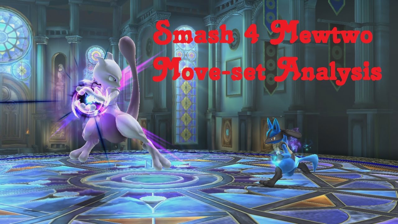 Smash 4: Mewtwo Moveset Demonstration - YouTube