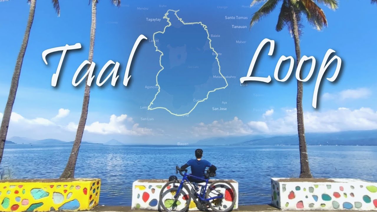 Inulan, Ginabi : The Taal Lake Loop Bike Ride - YouTube